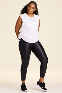 Indio Muscle Tank - White Relaxed Fit Tank Top | Alala